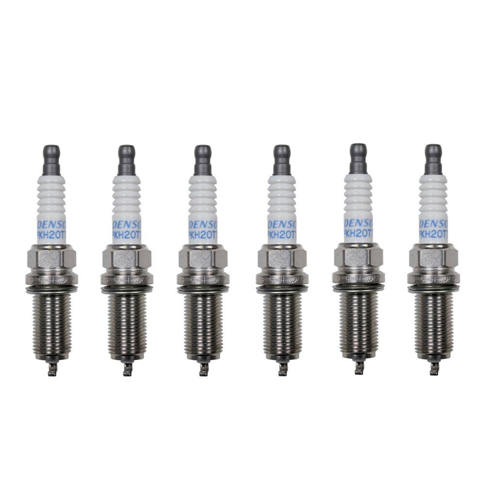 Set of 6 Spark Plug Denso PKH20TT for Honda Lexus Nissan Subaru Suzuki ...