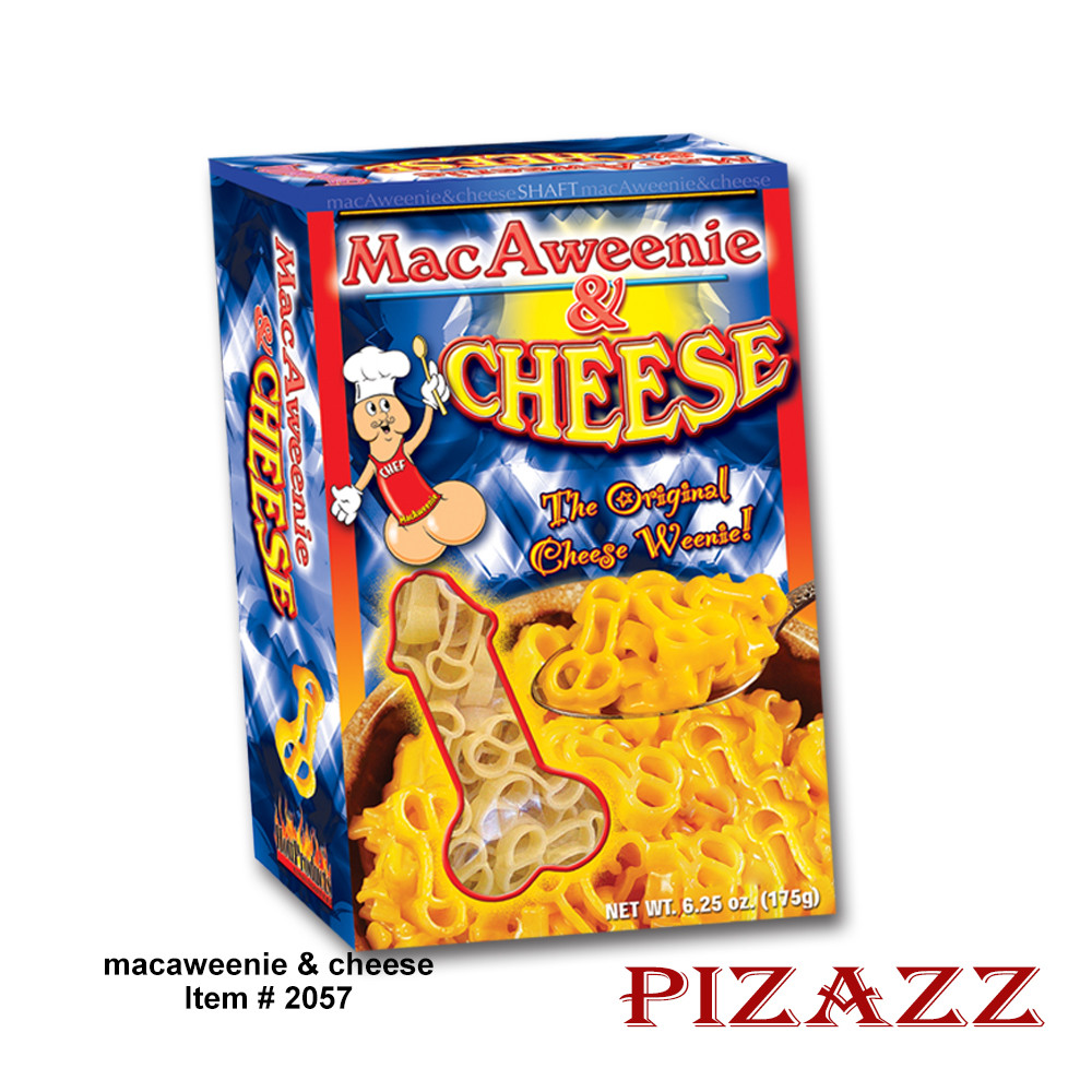 Pasta Penis Shaped MacAweenie & Cheese For Bachelorette Parties, 6.25 ...