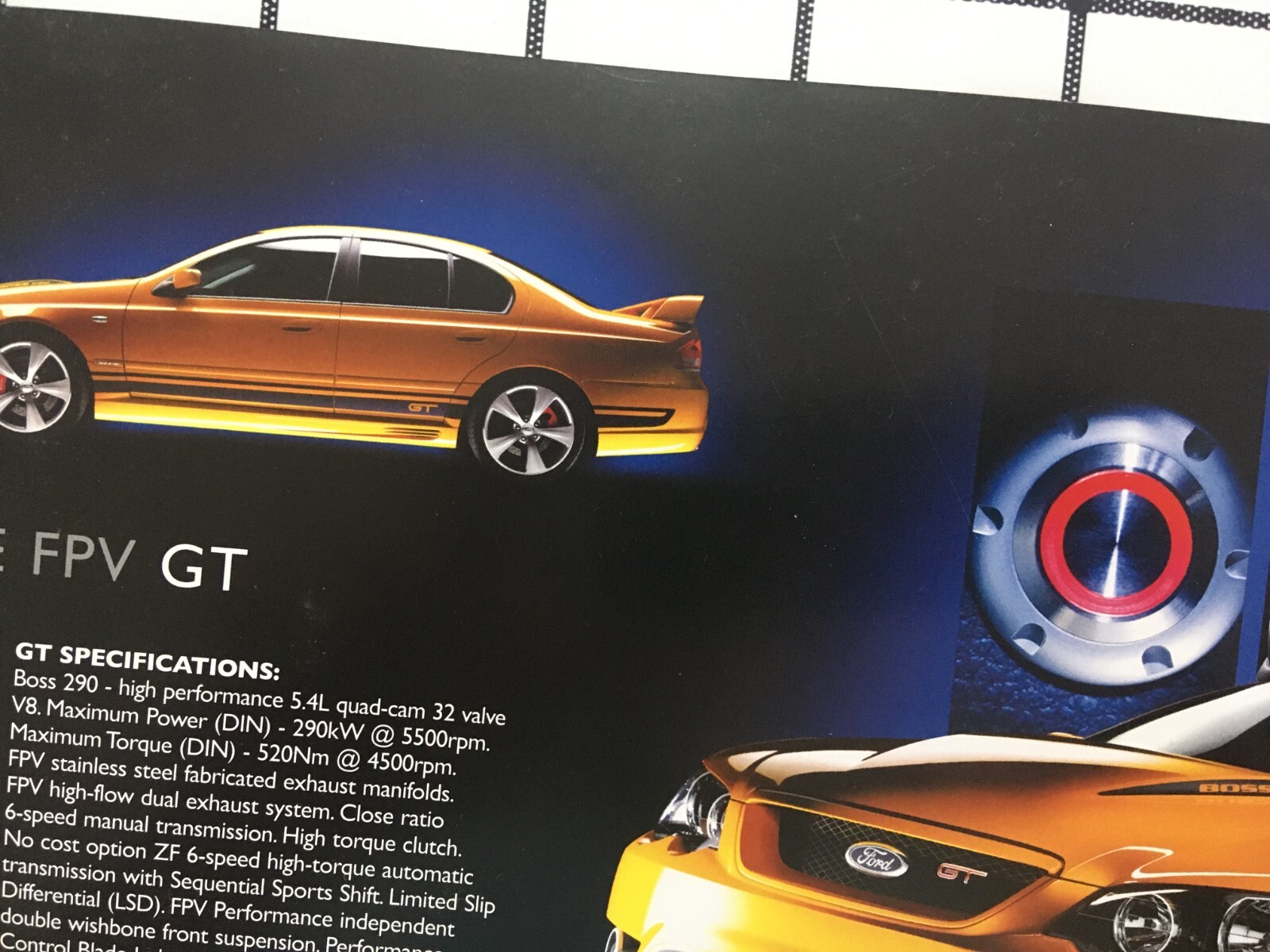 Ford FPV sales brochure | eBay