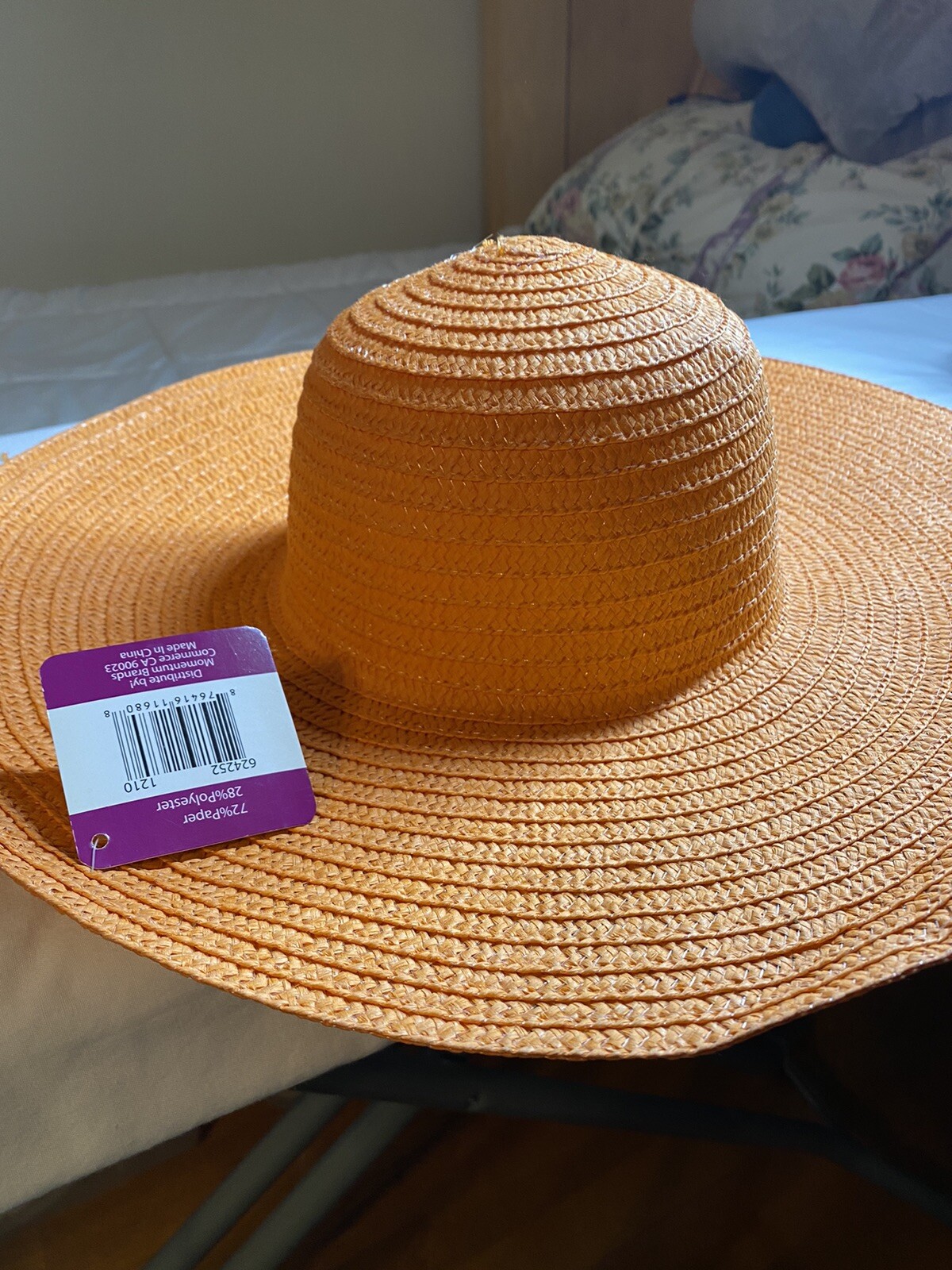Ladies’ Sun hat Orange Color New with Tag | eBay