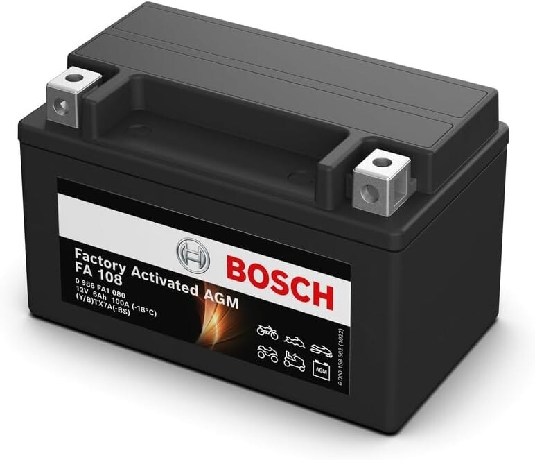Bosch YTX7A-BS Gel Battery SYM Symphony S 4T 125 2010-2014 | eBay UK