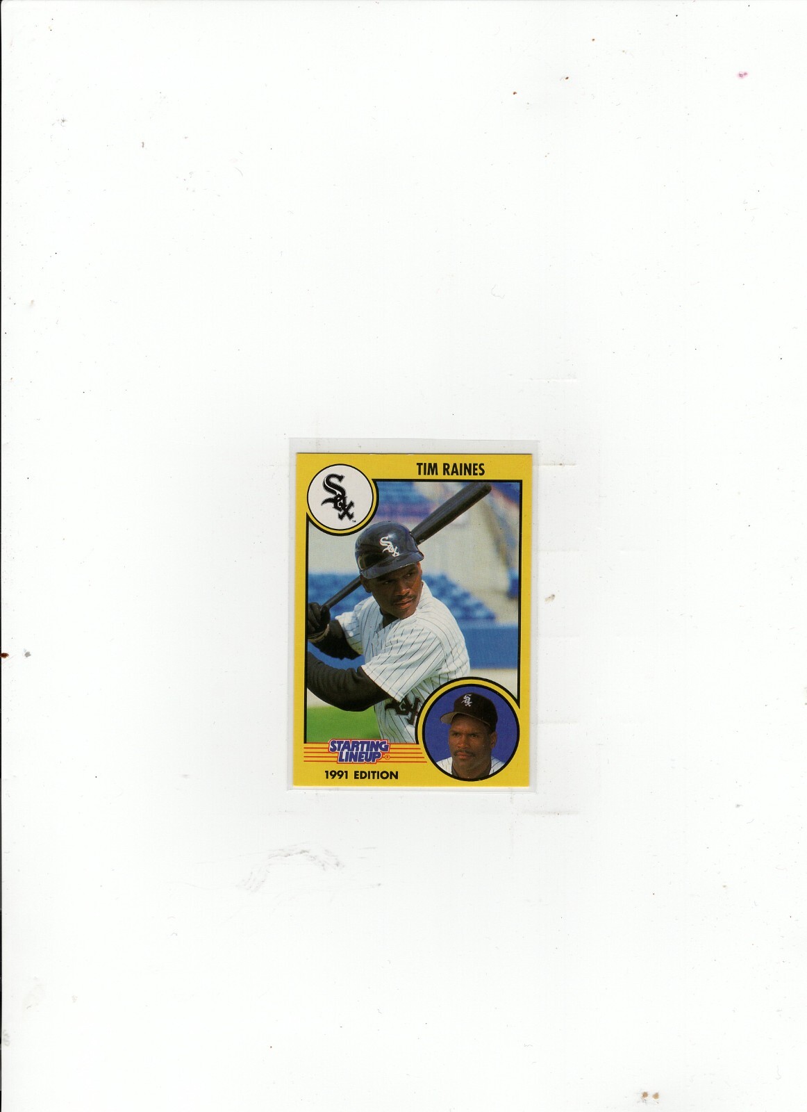 1991 Tim Raines Starting Lineup Card Free Shipping (B-1437) | eBay