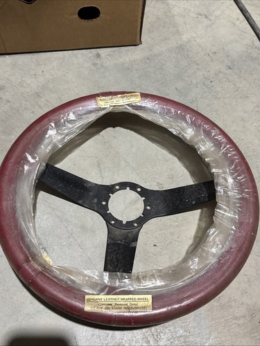 NOS 1977-1982 Chevrolet Corvette C3 Steering Wheel Red New Old Stock | eBay