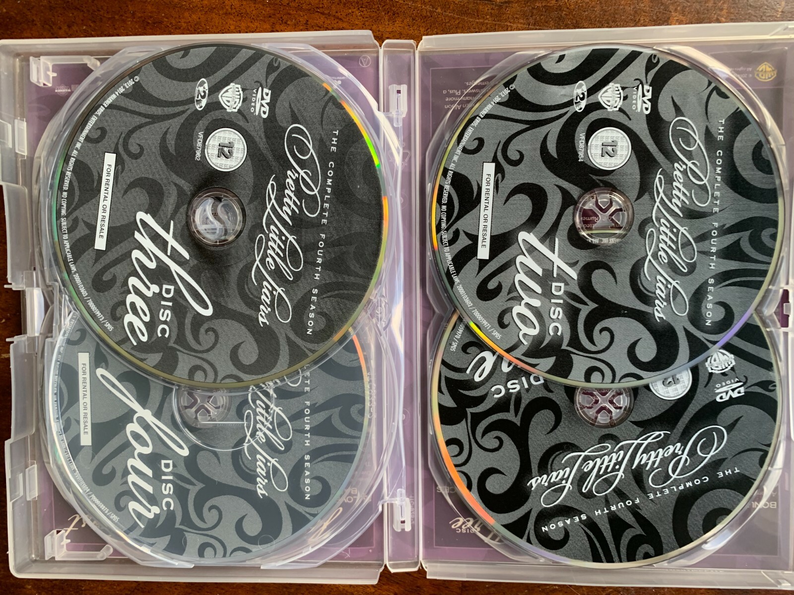 Pretty Little Liars Season 4 DVD Box Set Teen Mystery Drama US TV ...