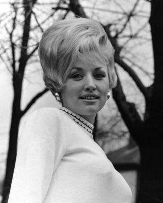Dolly Parton Short Hair Black And White 8x10 Picture Celebrity Print | eBay