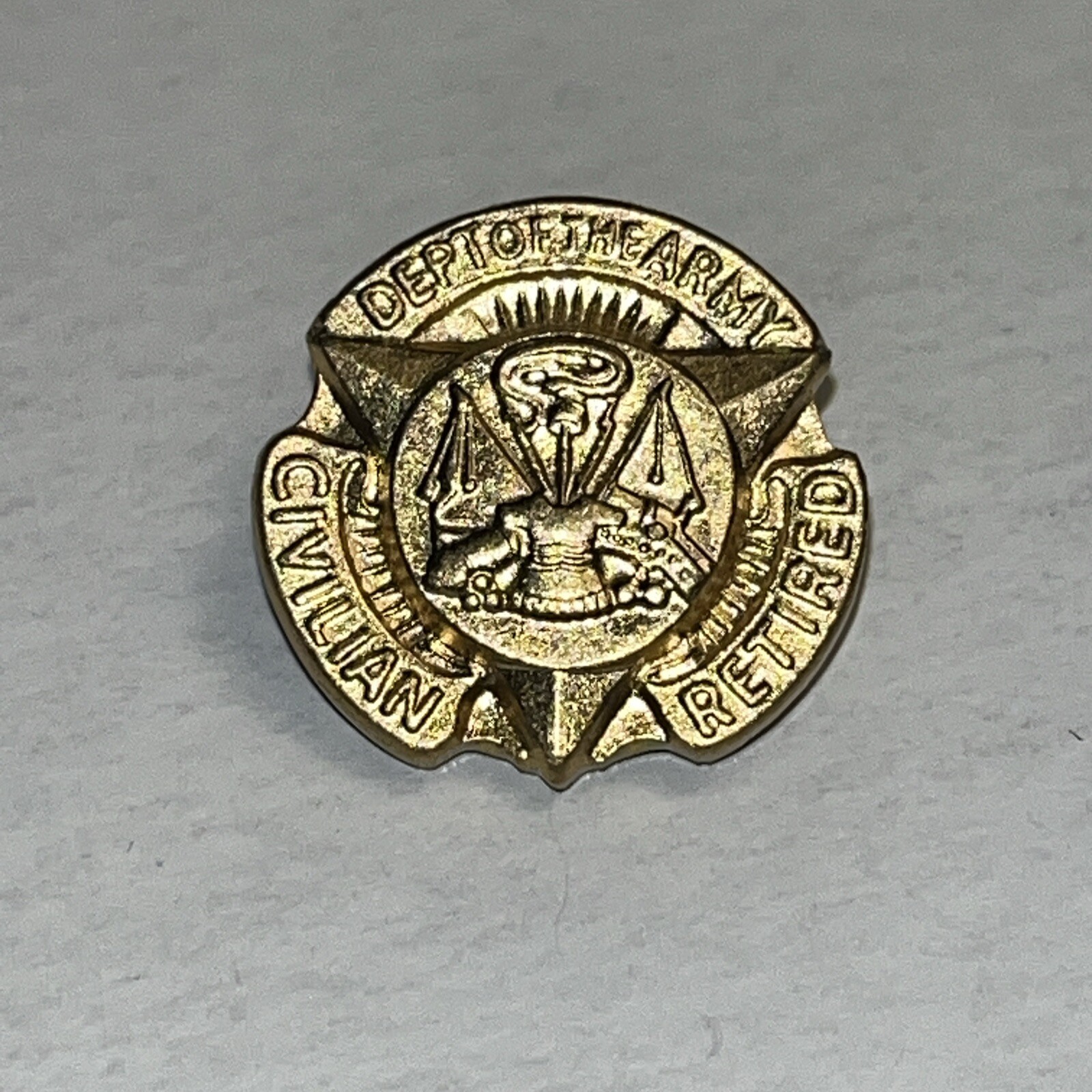 Dept. Of The Army Civilian Retired Pin | eBay