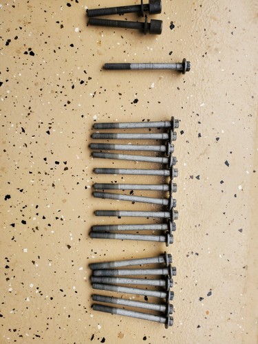 16 GM 11546959 + 2 GM 1161197 Cylinder Head Bolts + 1 Thread Chaser | eBay