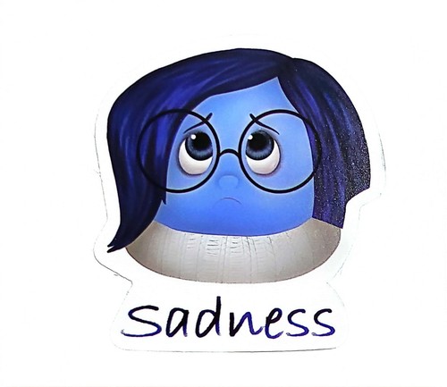 Disney Pixar INSIDE OUT Joy Sadness Fear Disgust Anger Water Resistant ...