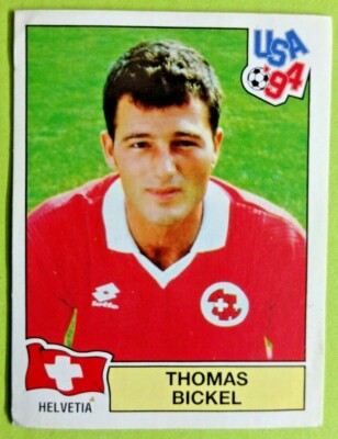 THOMAS BICKEL, SVIZZERA -N.45- FIGURINA PANINI ( USA 94 ) | eBay