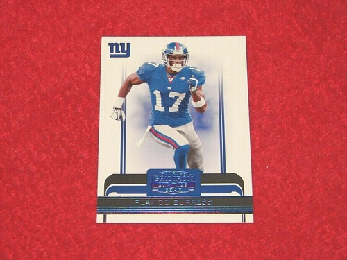 PLAXICO BURRESS GIANTS 2006 GRIDIRON GEAR PLATINUM HOLOFOIL #69 45/50 ...
