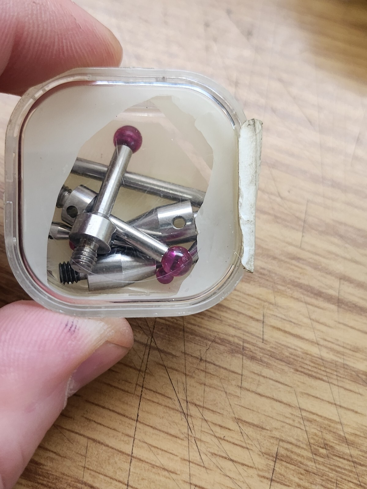 Lot 7 Renishaw Straight Ruby Ball Probe Tips | eBay