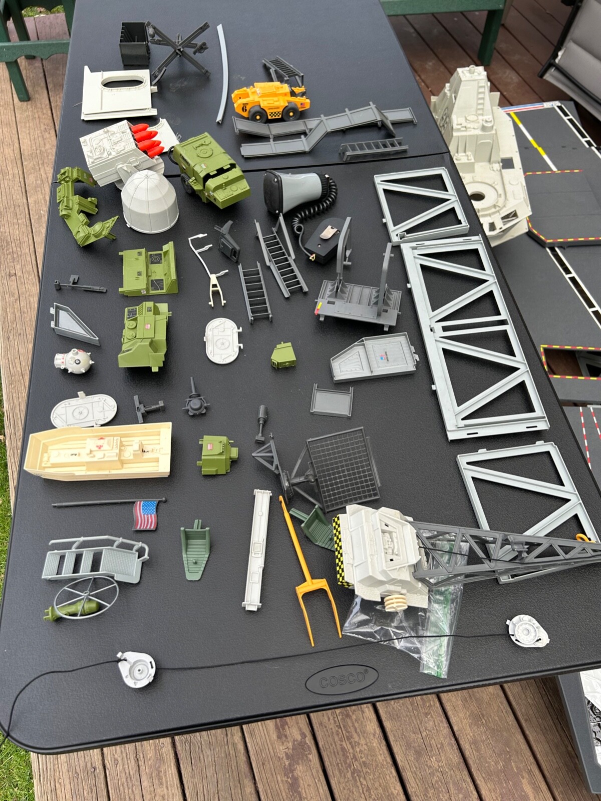 1985 GI Joe Hasbro USS Flagg Aircraft Carrier w/ Keel-Hull | eBay