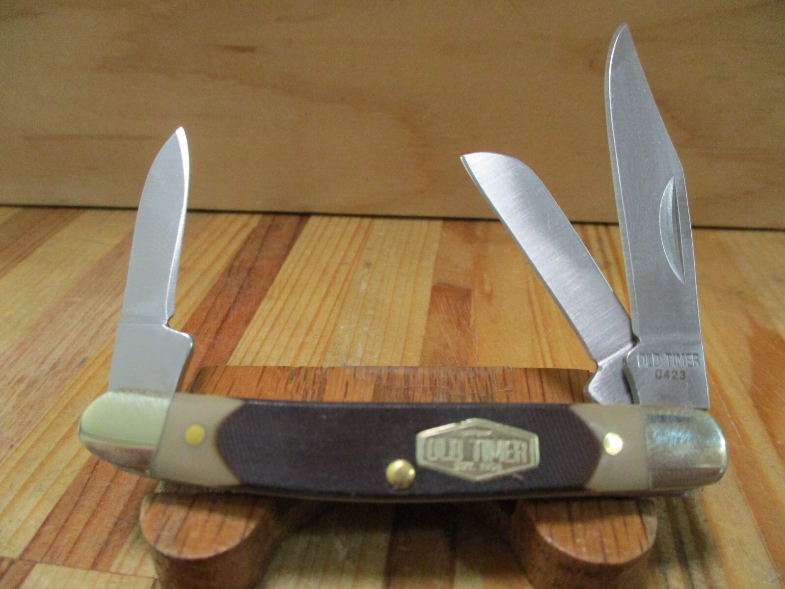 New Schrade Old Timer Junior 108OT Stockman Folding Pocketknife - 108OT ...