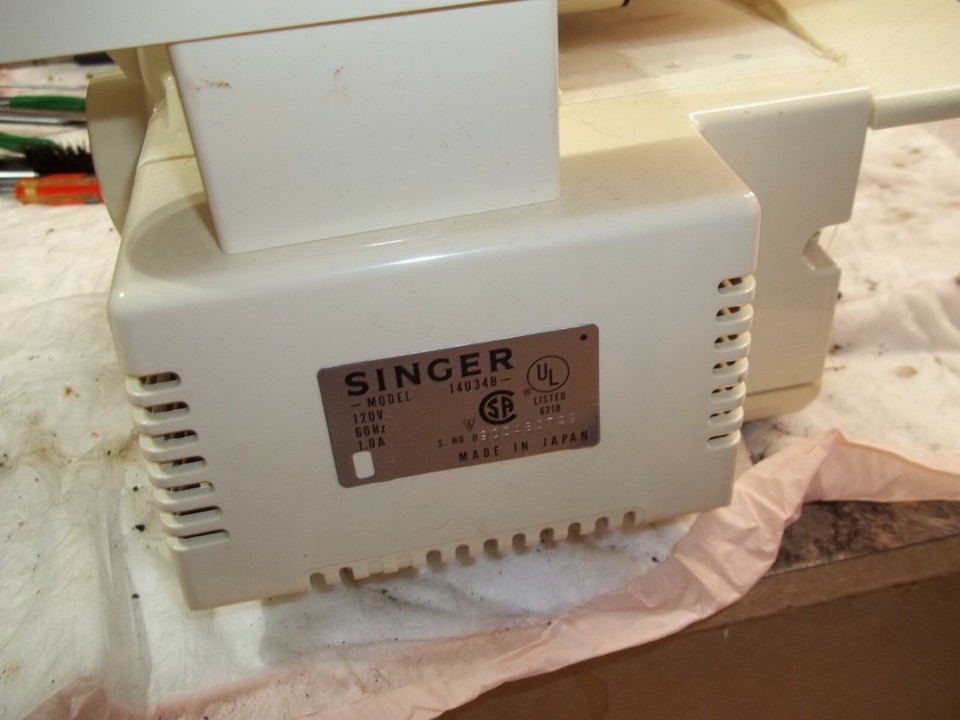 G6 SINGER Serger Overlock 14U34 PARTS Replacement Original OEM | eBay