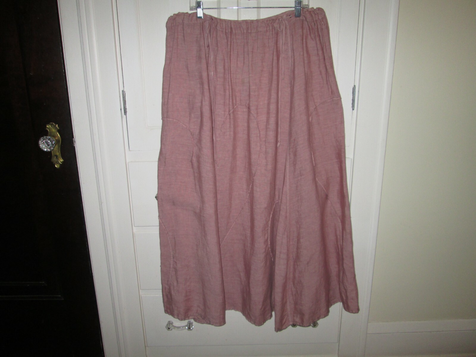 CYNTHIA ASHBY Shrimp Linen Billowy Full Length Lagenl… - Gem