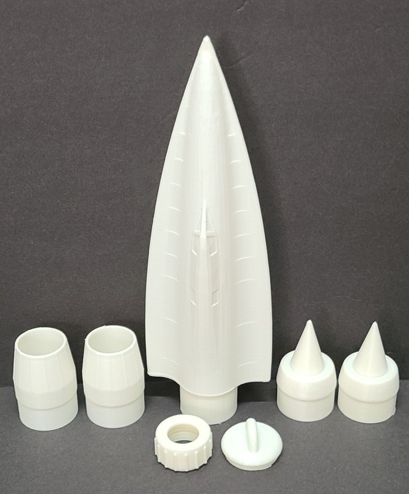 SR-71 Blackbird Flying Model Rocket Kit 33" BT-60 NEW Release OLLIE-OOP ...