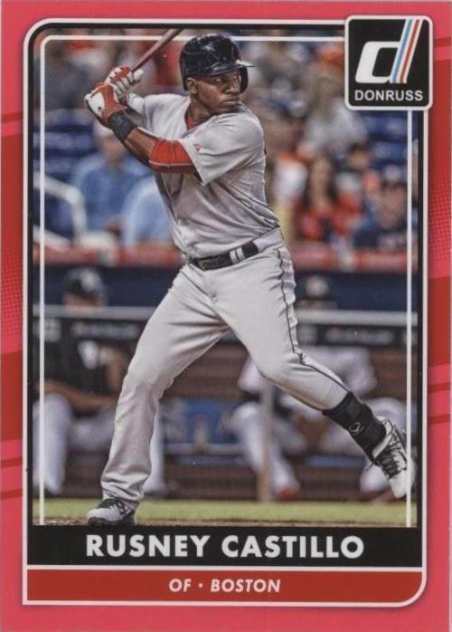 2016 Panini Donruss - Rusney Castillo #162 Pink Border for sale online ...