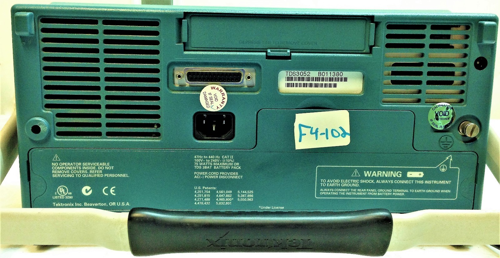 Tektronix TDS 3052 Two Channel Color Digital Phosphor Oscilloscope | eBay