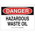 BRADY 126251 Danger Sign, 10 in H, 14 in W, Polyester, Rectangle ...