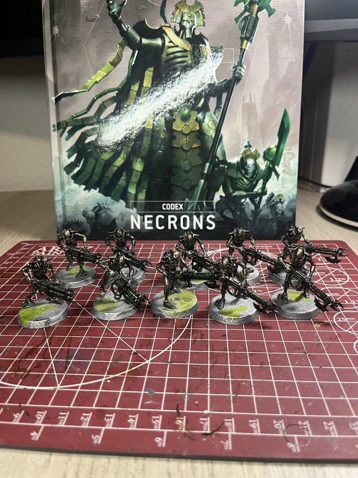 Warhammer 40K Necron Army Lot (1200+ Points AND Codex), Partially ...
