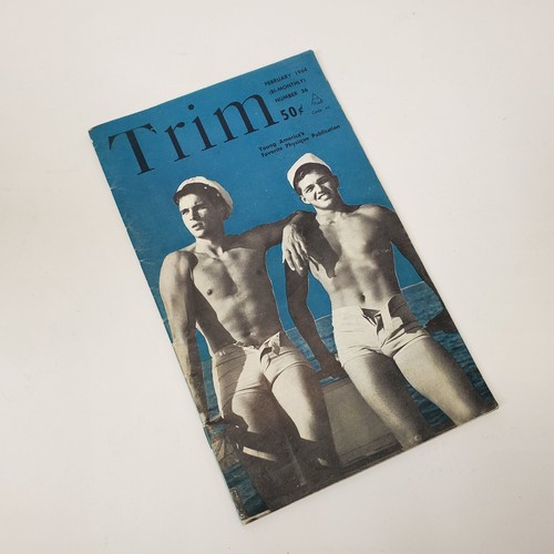 VTG Trim Magazine Issue 36 Feb 1964 Physique Gay History Digest Size ...