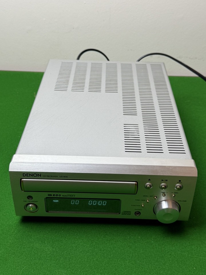 Denon UD-M30 CD Compact Disc Receiver Silver Amplifier / remote / boxed ...