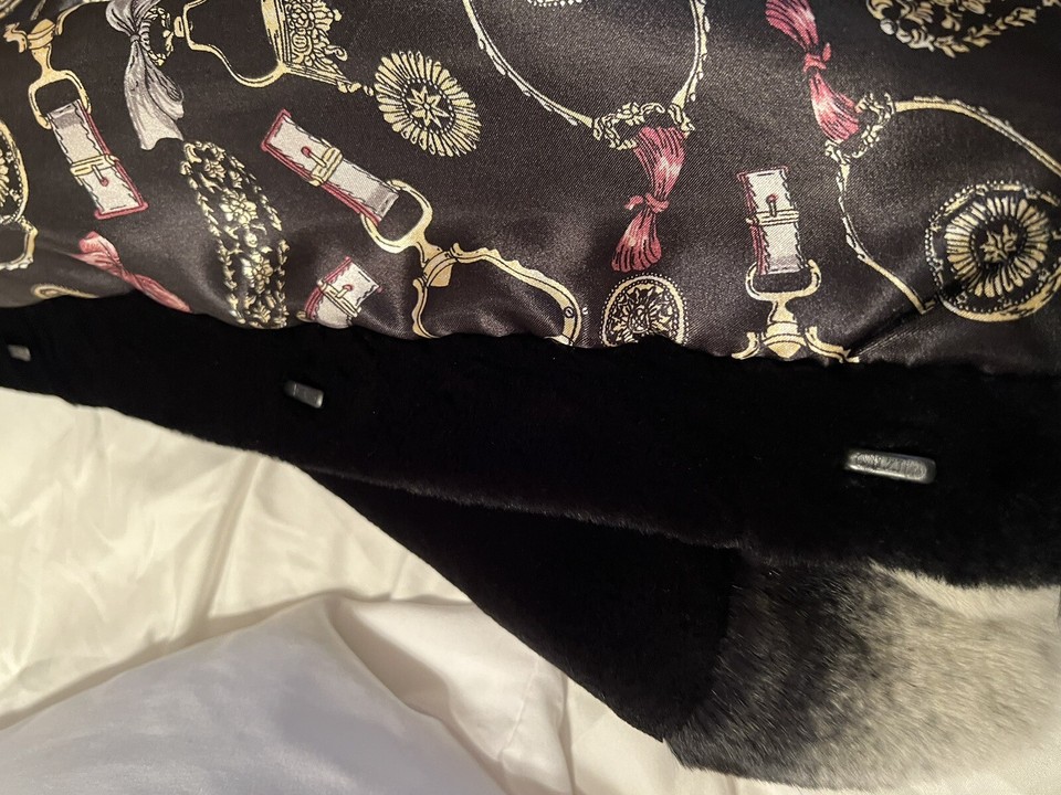 Sheared Faux Mink And Sheared Chinchilla Coat Size M | eBay