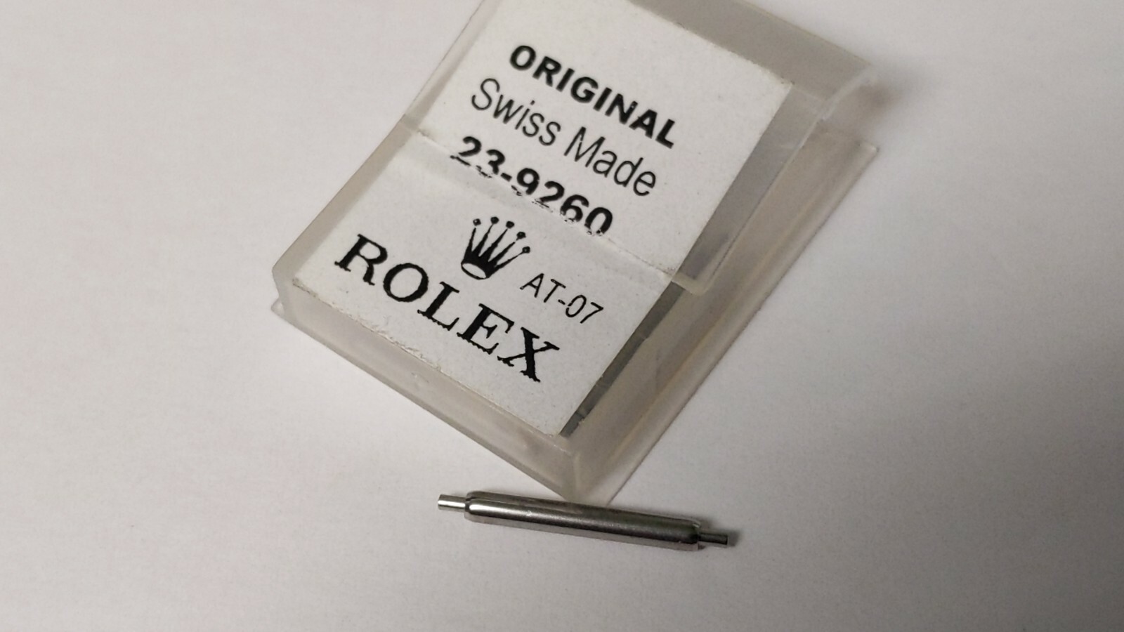Genuine Rolex Spring Bar 23-9260. width: 1.8mm, 13mm length squeezed ...
