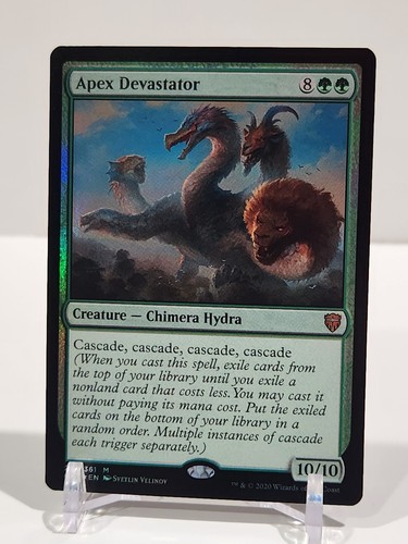 MTG Apex Devastator FOIL Mythic Creature Commander Legends Set #217/361 ...