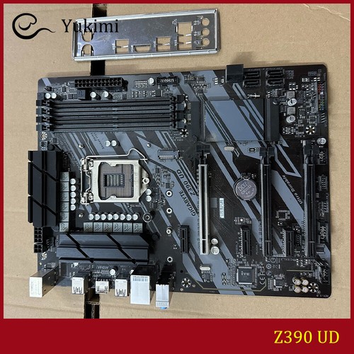 FOR GIGABYTE Z390 UD DDR4*4 128GB LGA 1151 HDMI ATX Motherboard Test OK ...