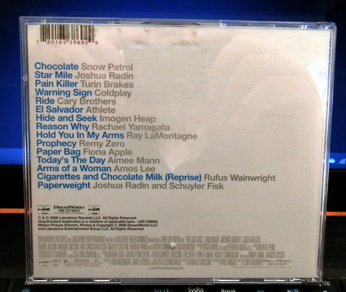 The Last Kiss Soundtrack