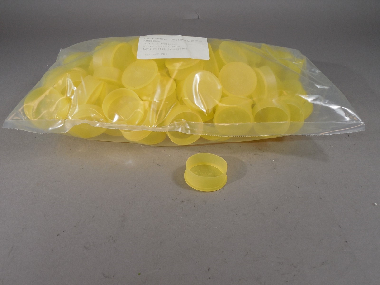 Lot of 100 Protective Dust and Moisture Cap MS90376-28YF Lockheed | eBay