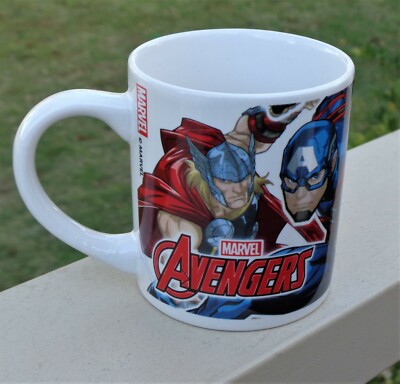 Marvel Avengers Coffee Tea Mug *Hulk Iron Man Black Widow Thor ...