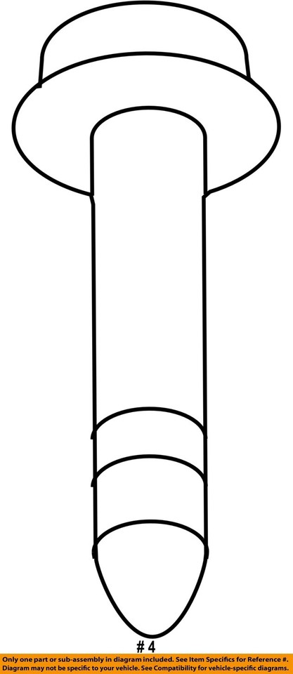 CHRYSLER OEM 15-16 200 Headlamp-Front Lamps-Headlamp Assembly Screw ...