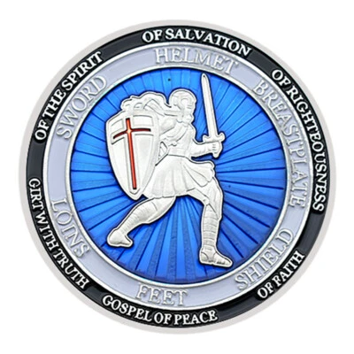 Armor Soldier Challenge Coin Put on The Full | Grelly USA