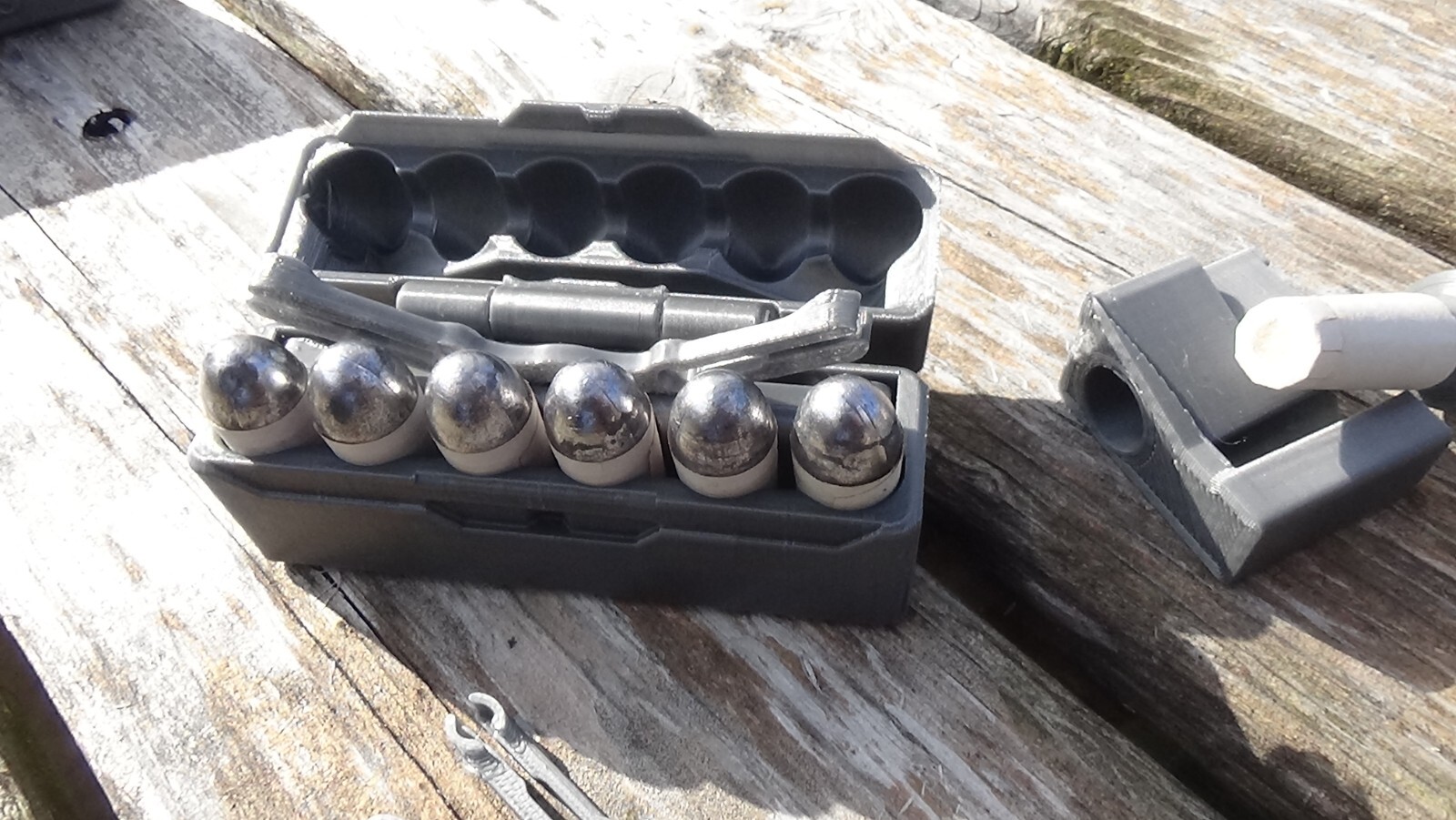 44 Cal Paper Cartridge box (3D Printed Swing Top Model) | eBay