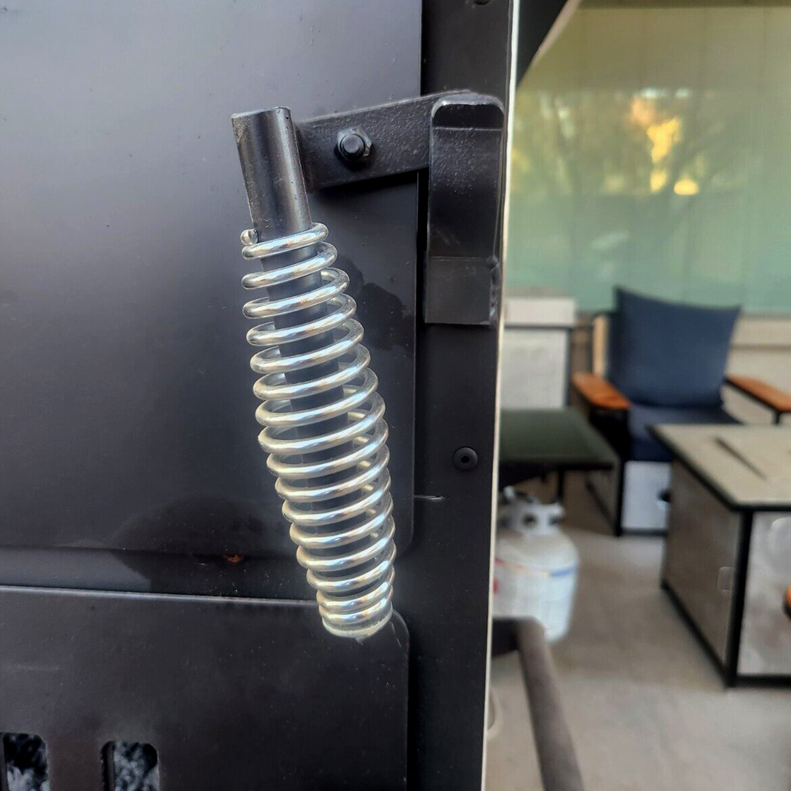 5PC 5" Spring Steel Spring Handle BBQ Smoker Grill Pit Wood Furnace ...