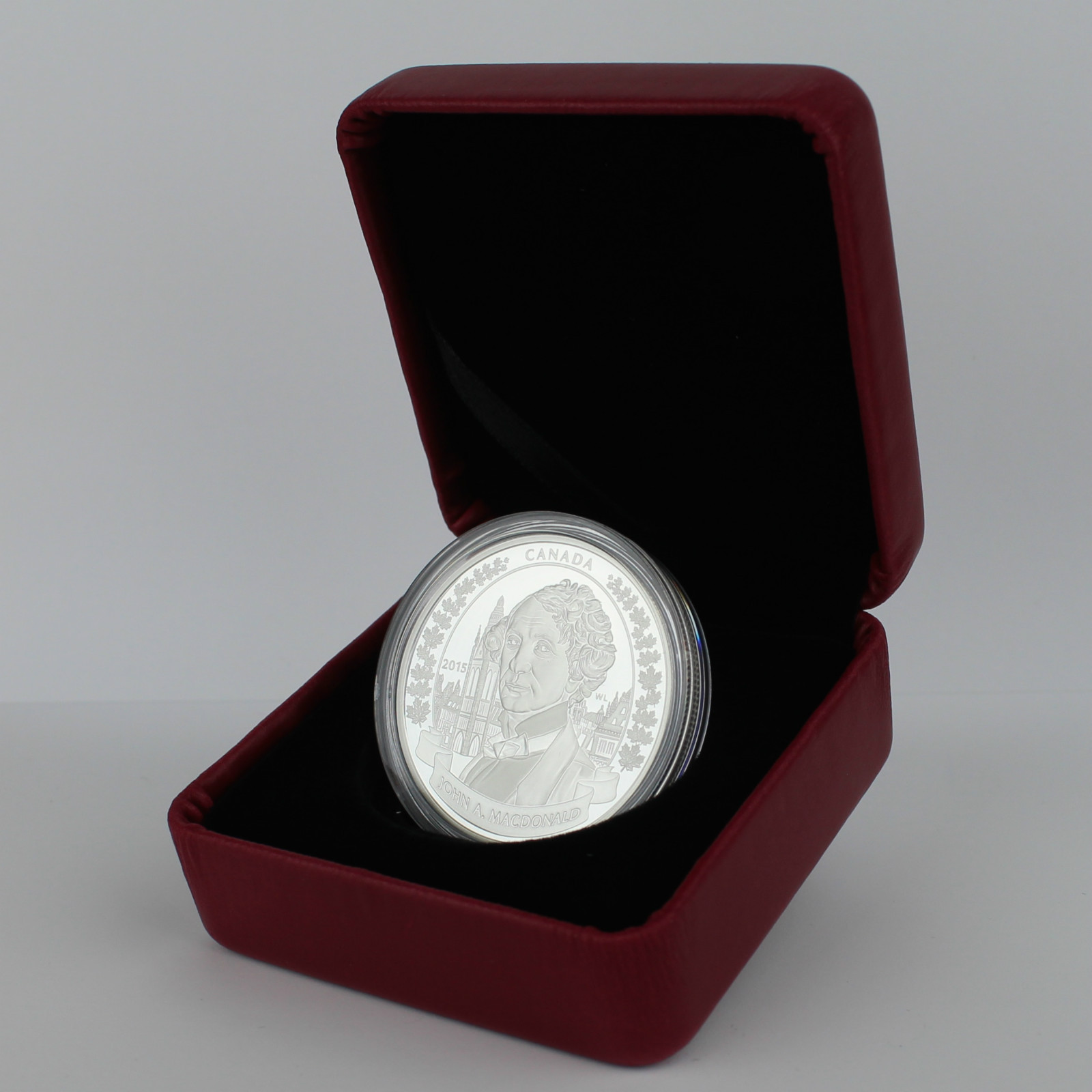 2015 $20 Sir John A. Macdonald 200th Birth Anniversary Pure Silver ...