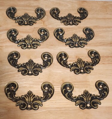 Drawer Pulls - Brass Back Plates