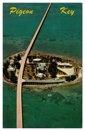 Pigeon Key & Mile Bridge Bird's Eye View -A52 | eBay