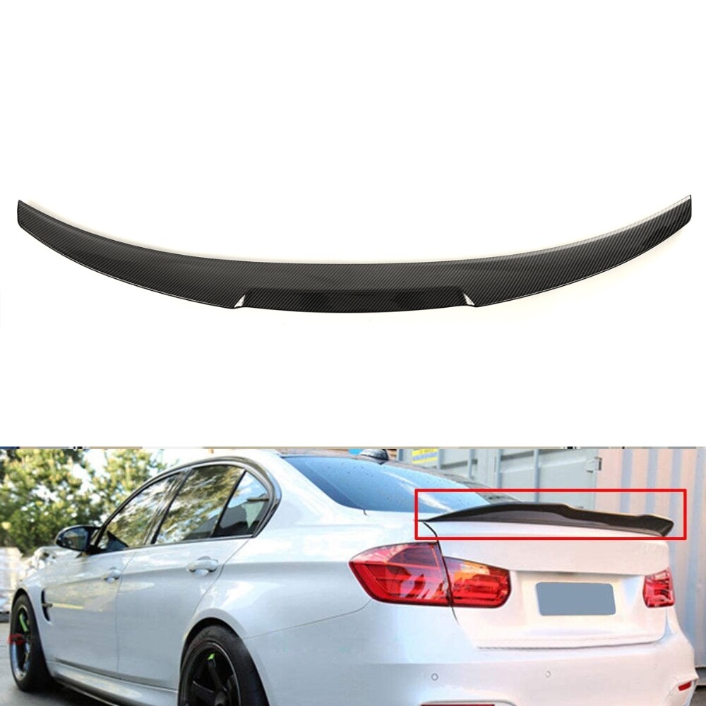 Rear Trunk Spoiler Carbon Fiber Stye For BMW F30 3 Series Sedan M4 F30 ...