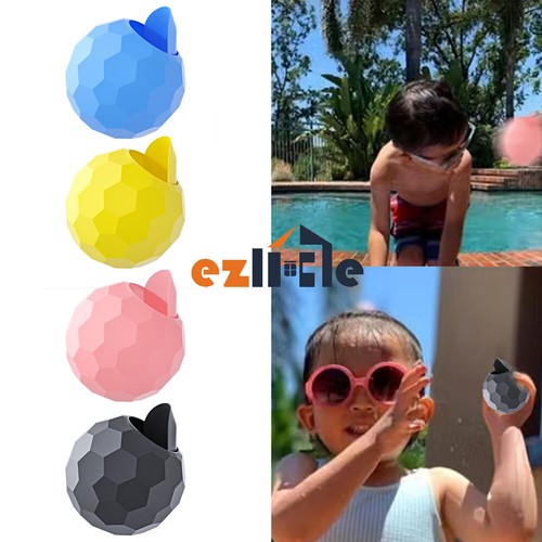 Water Splash Balls Reusable Balloons Refill Water Bomb Water Fight Toys ...