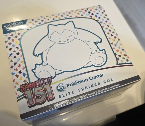 151 Pokemon Center Exclusive Elite Trainer Box ETB Scarlet & Violet ...