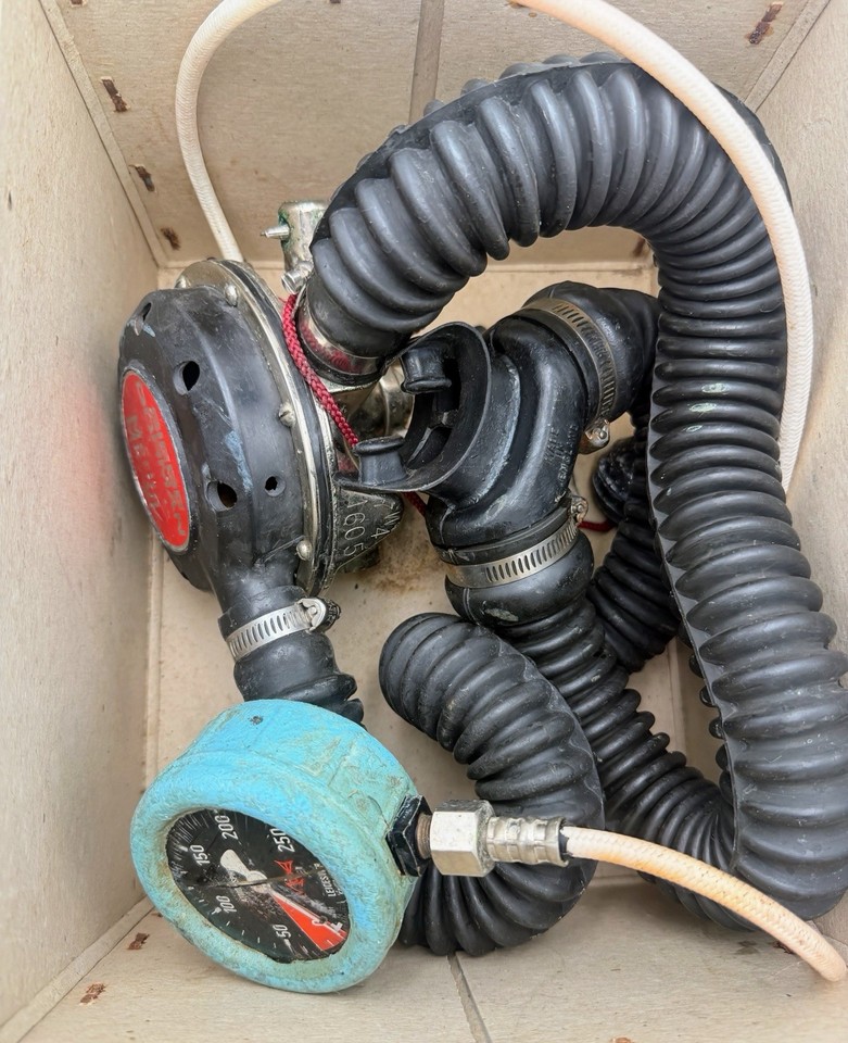 Siebe Gorman Merlin Mk6 MkVI Original Box Scuba Diving Regulator ...