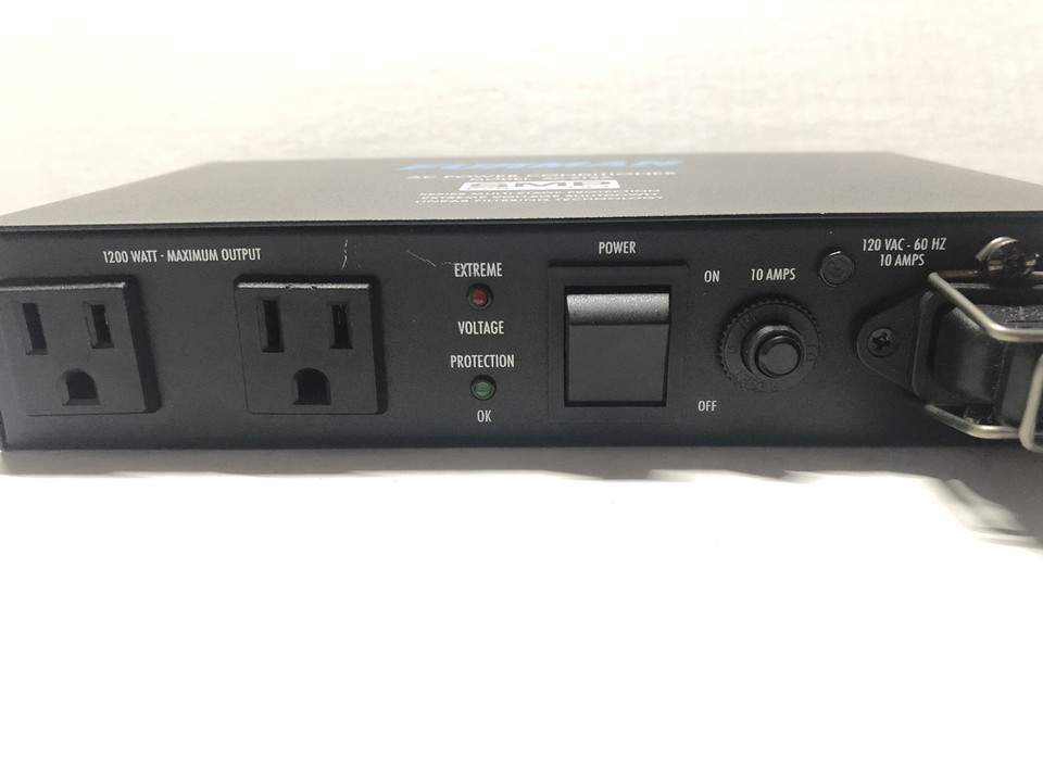 Furman AC-215A AC Power Conditioner SMP EVS LiFT 10A 120VAC 60Hz 1200 ...