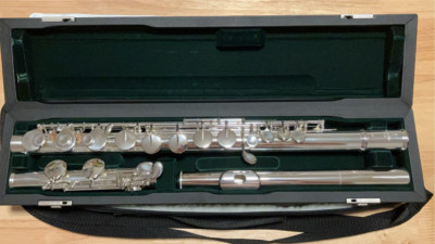 NEW Pearl professional alto flute - 207S - sterling silver head, body ...