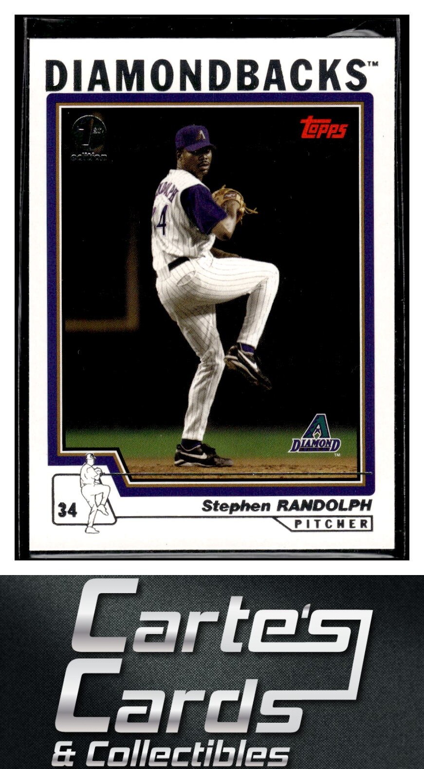 Stephen Randolph 2004 Topps 1st Edition #587 Arizona Diamondbacks | eBay