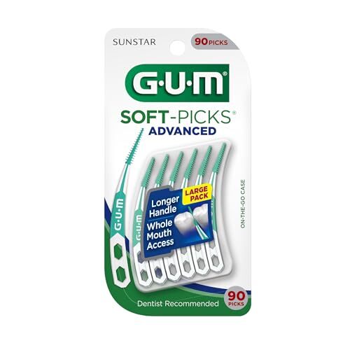 Soft-Picks Advanced, Easy to Use Dental Picks for Teeth Cleaning and ...
