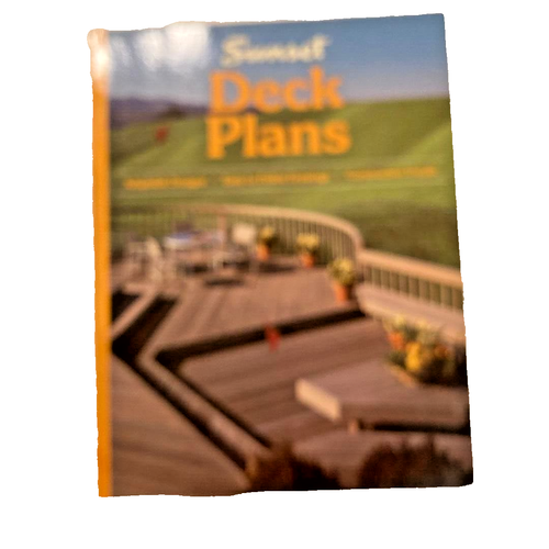 Deck Plans by Sunset Books; Edinger, Philip 9780376010667 | eBay