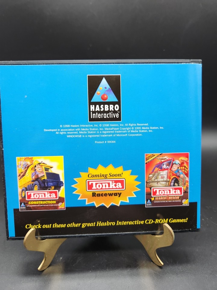 Tonka Garage By Hasbro Pc XP Office Tools New Part Junkyard With 3D ...